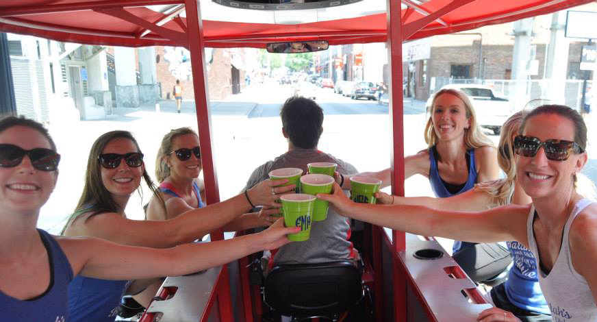Dallas Party Bike | Book The #1 Dallas Pedal Bar Crawl!